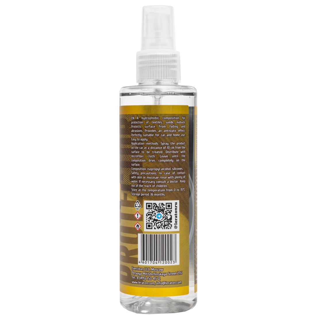 Гидрофобное средство для защиты текстиля LERATON T2 200мл купить