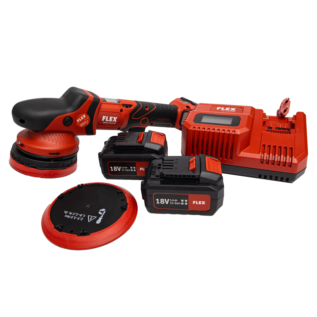 FLEX Эксцентриковая полировальная машина с приводом принудительного ...