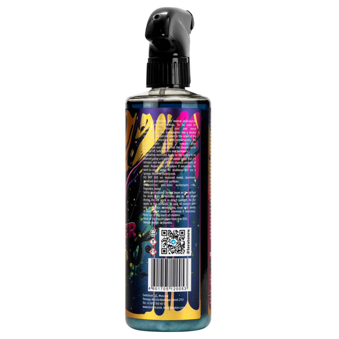 Нейтральный очиститель дисков и кузова (с индикацией) LERATON M2 STRONG 473мл купить