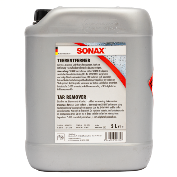 Sonax ProfiLine Очиститель битума Tar Remover 5л 304505 купить