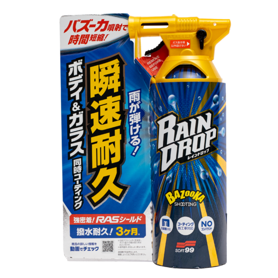 Soft99 Гидрофобное покрытие для ЛКП и стекла Rain Drop 300мл 00526 купить