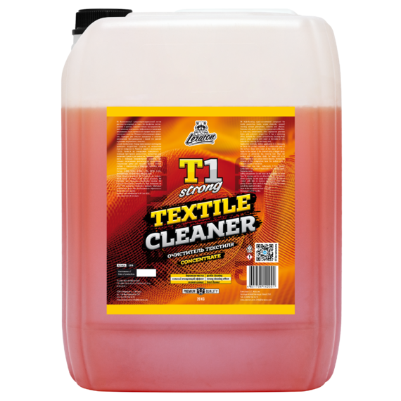 Усиленный очиститель текстиля LERATON T1+ STRONG (концентрат) 20кг купить
