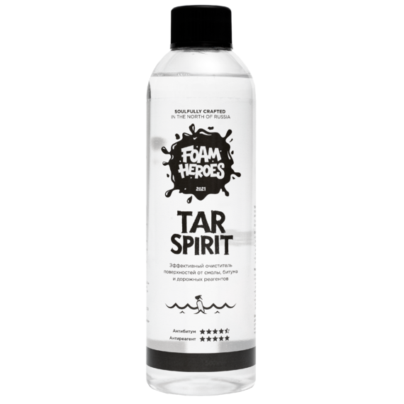 Foam Heroes Очиститель битума, смолы и дорожного реагента Tar Spirit ...