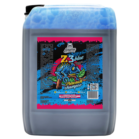 Нейтральная пена для бесконтактной мойки LERATON Z3 BLUE 20кг купить