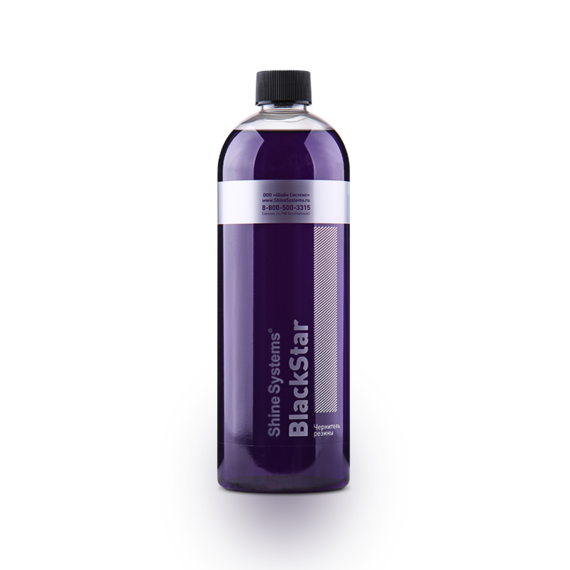 Чернитель резины Shine Systems BlackStar, 750 мл. купить в Москве